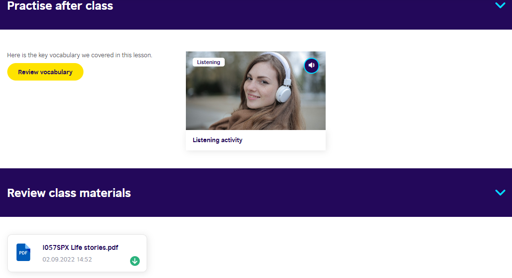 British Council แบบฝึกหัดหลังเรียน – Fight For Fluency